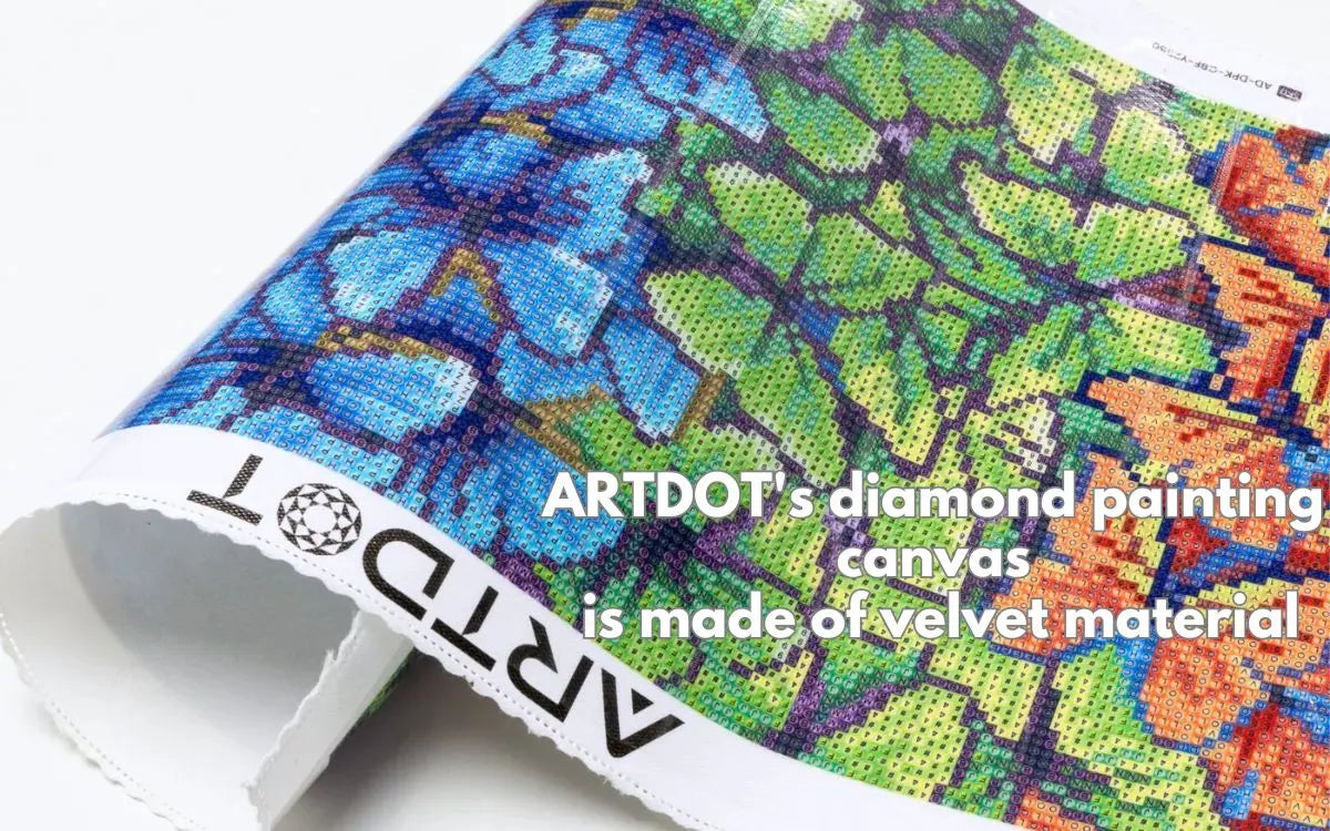 Diamond Art Canvas: A comprehensive guide from material to care – ARTDOT