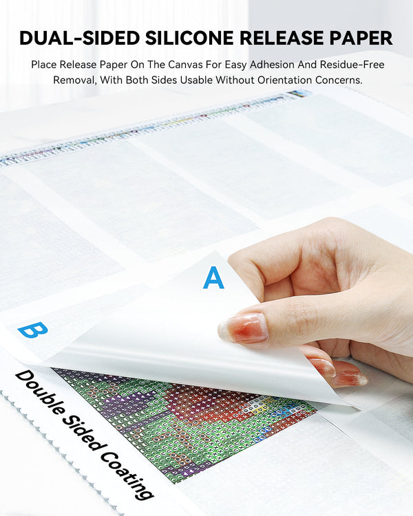200-Piece Diamond Painting Release Paper Kit