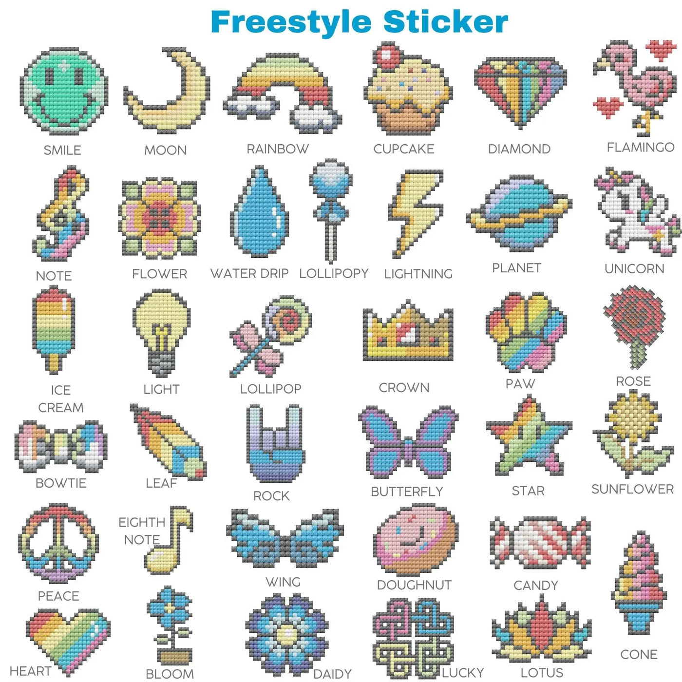 DIY Diamond Painting Stickers Kits for Beginners & Kids | ARTDOT®