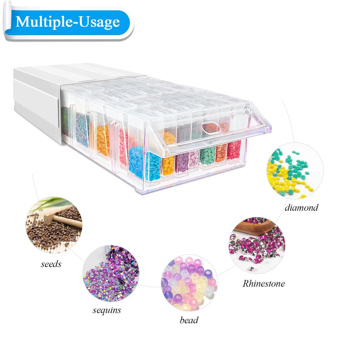 Stackable Diamond Painting Storage for DIY Craft Project | ARTDOT®
