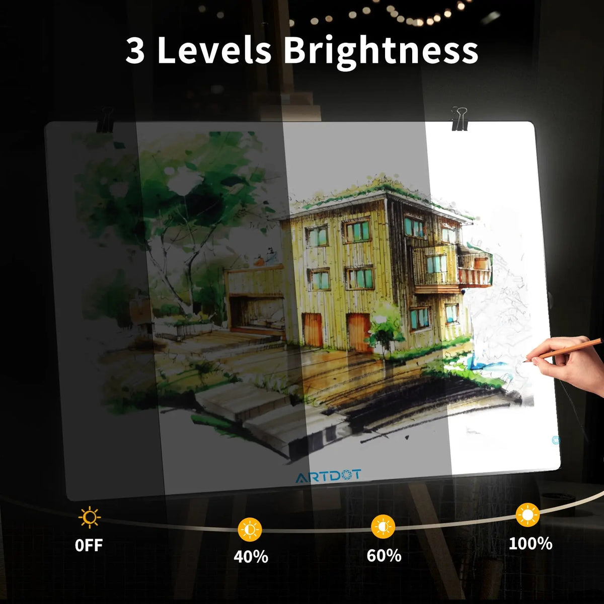 A1 Light Pad for Diamond Painting & Led Light Board Lighting | ARTDOT®