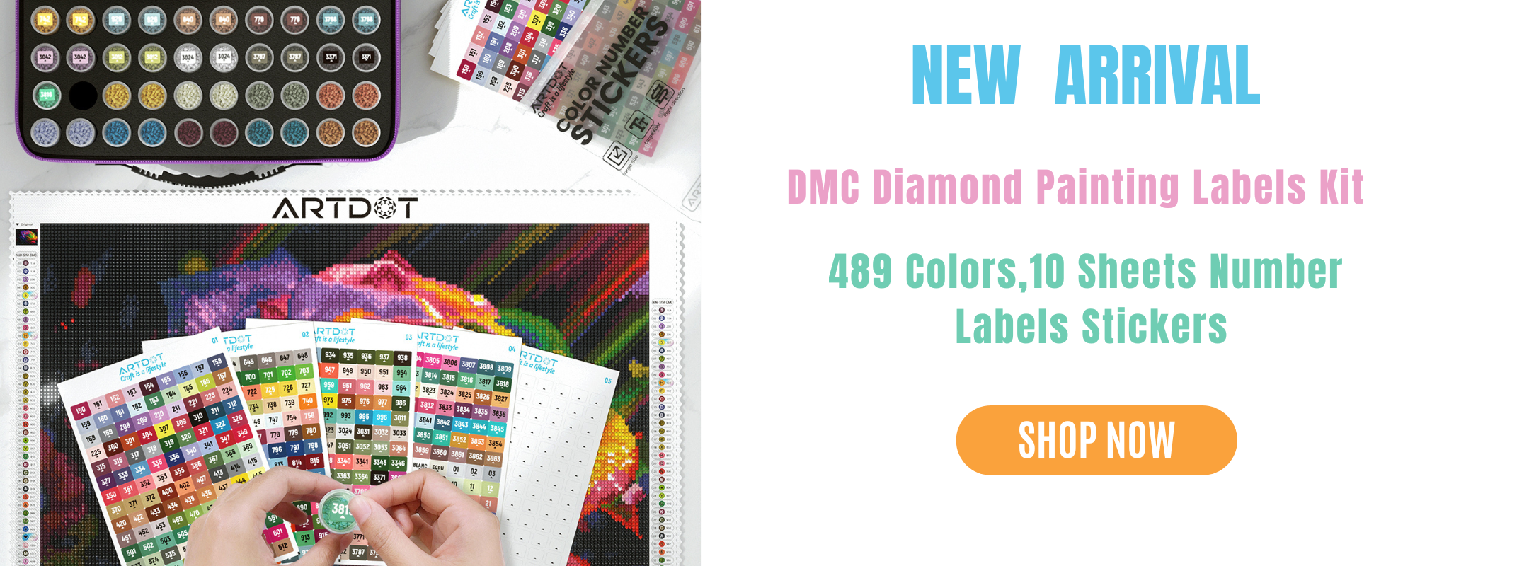 ARTDOT® : Shop the Best Diamond Painting Kits, Storage & Accessories