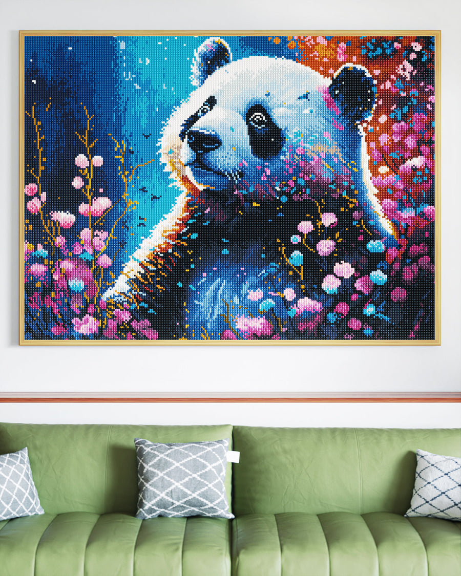 Panda Diamond Painting | From $ 9.9 Beginner Diamond Art