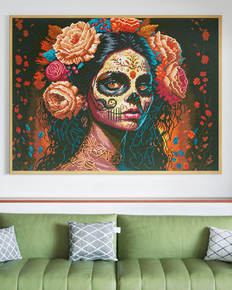 Day of the Dead Diamond Painting | From $ 9.9 Beginner Diamond Art