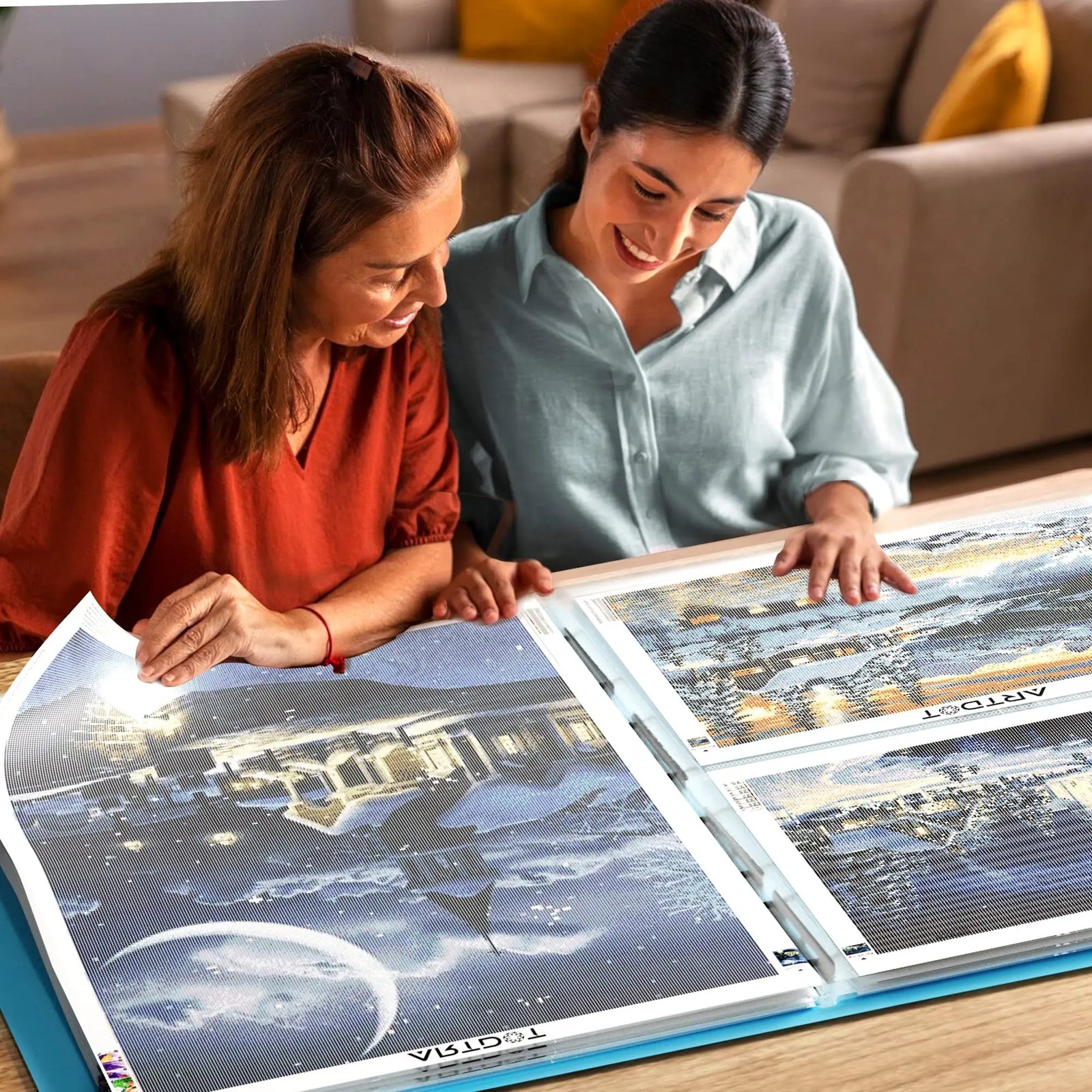 Best Diamond Painting Storage Book for Finished Diamond Art | ARTDOT®