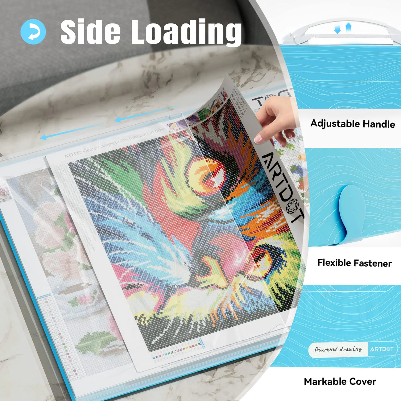 Best Diamond Painting Storage Book for Finished Diamond Art | ARTDOT®