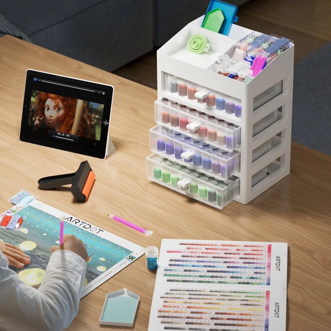 Diamond Art Storage Album & Boxs, Diamond Painting Storages ...