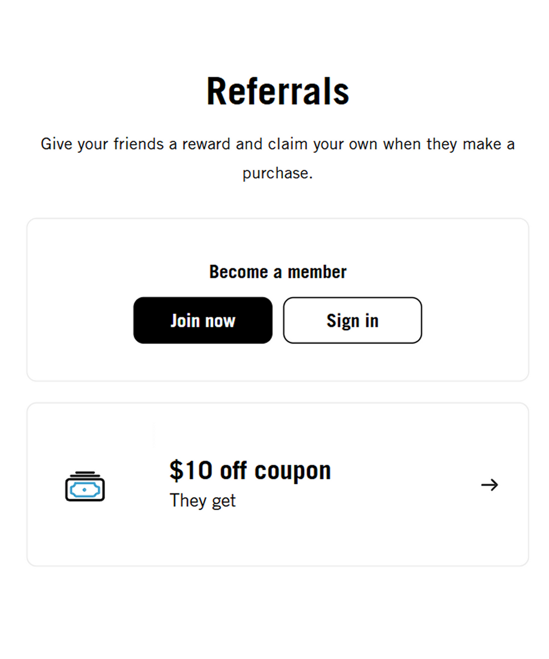 Referral Program
