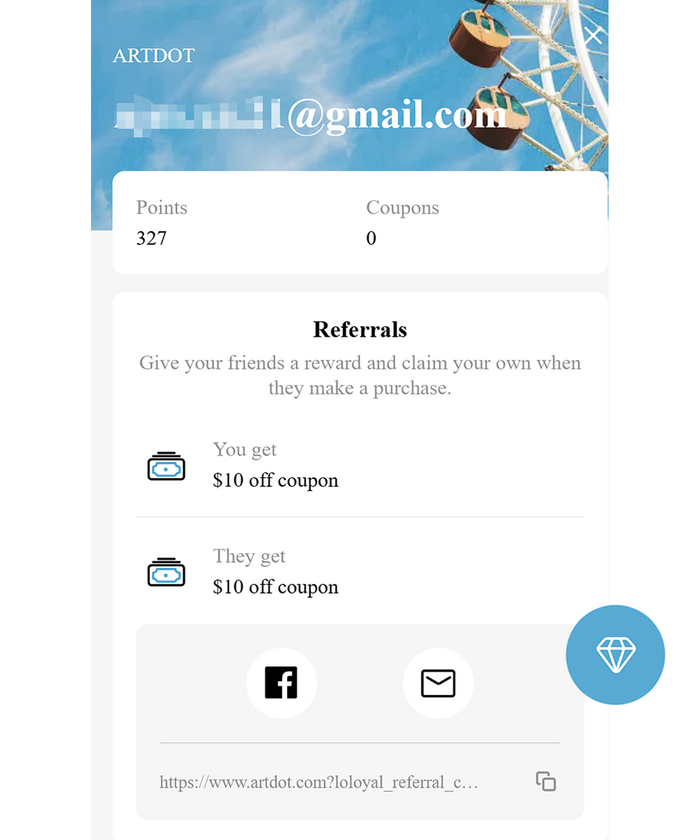 Referral Program – ARTDOT
