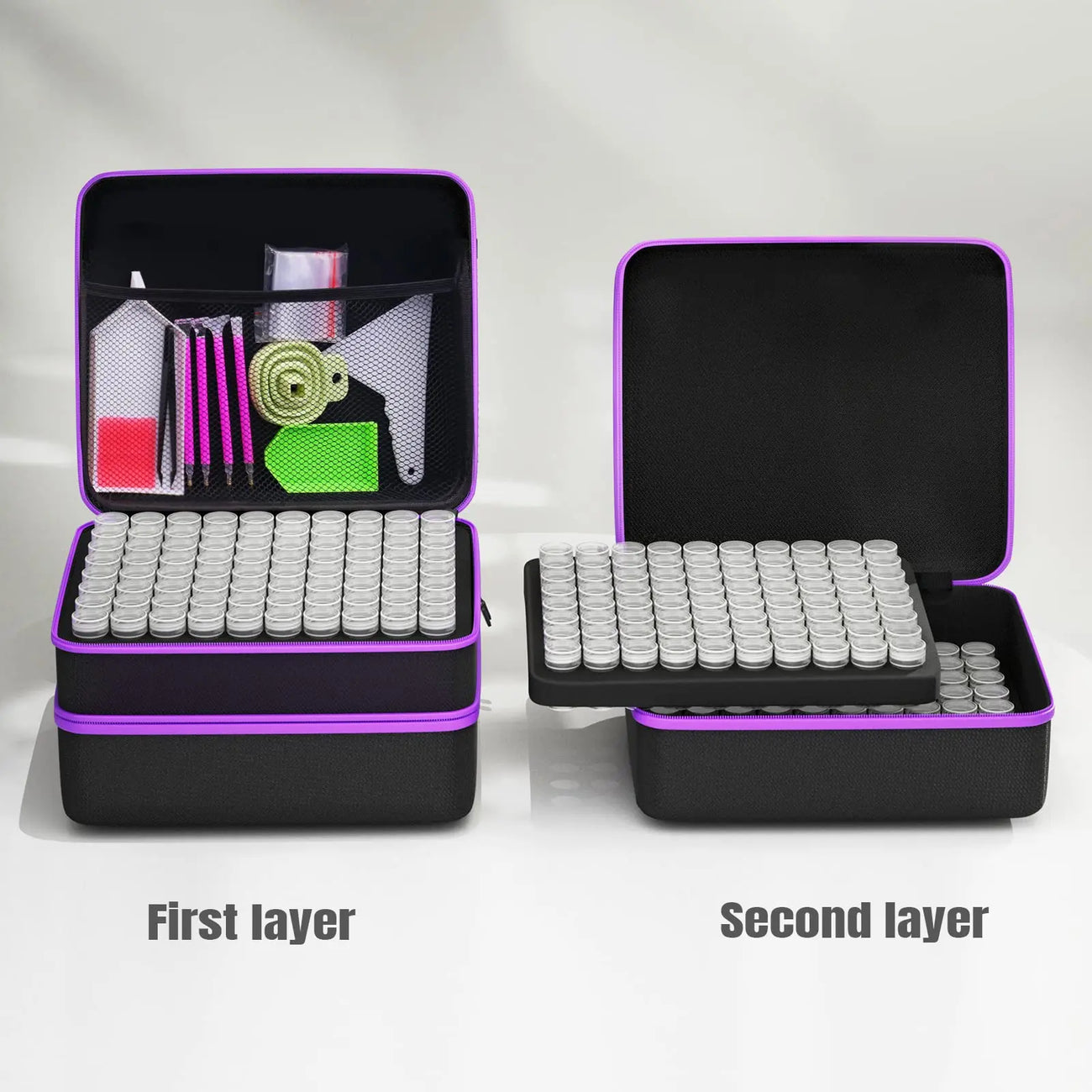 240 Containers Diamond Painting Storage Case for Beads | ARTDOT®